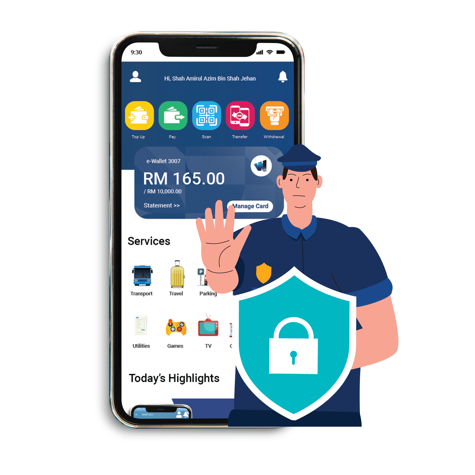 E-Wallet Against Scammers – WAVPAY