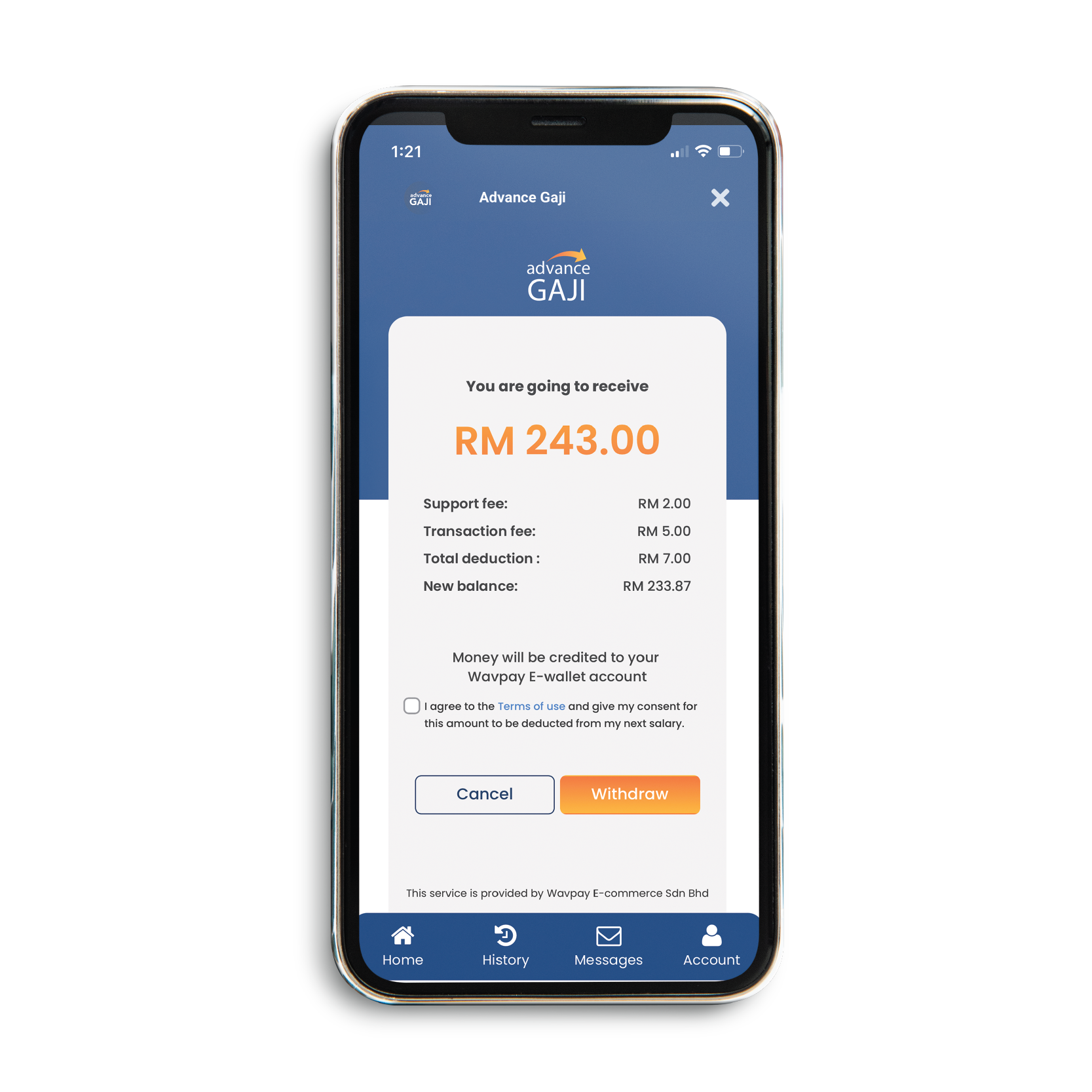 Earned Wage Access – WAVPAY